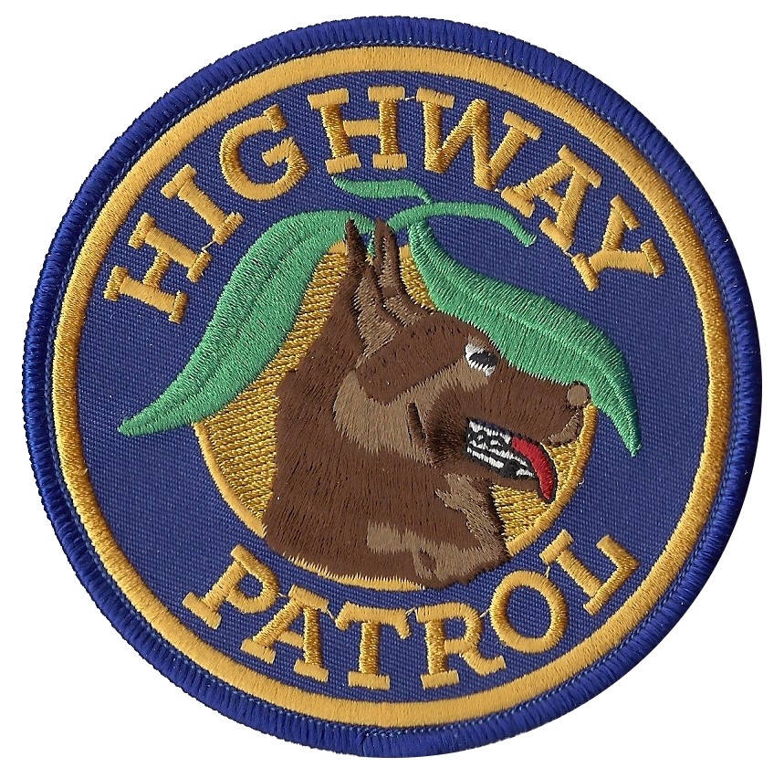 Florida Highway Patrol K9 Patch