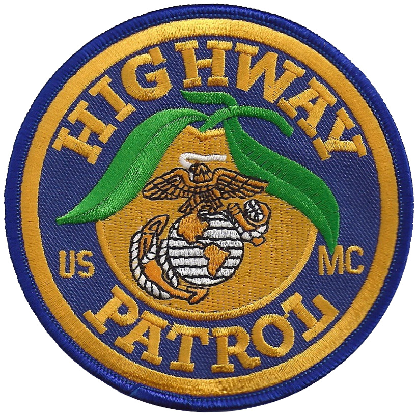 Florida Highway Patrol USMC Patch