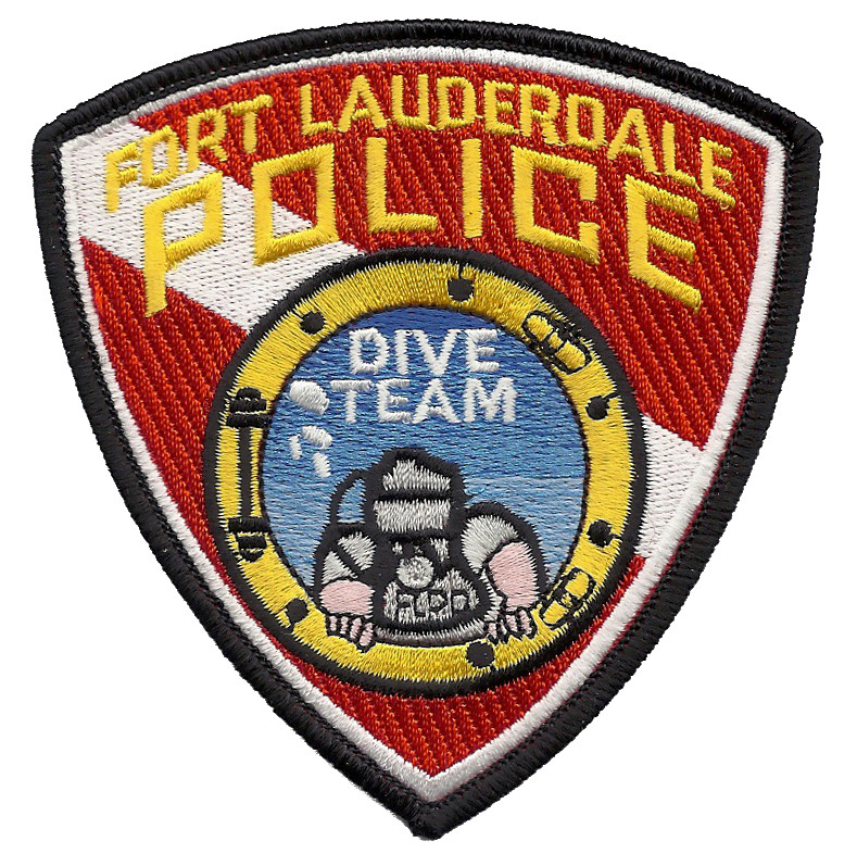 Fort Lauderdale Police Dive Team Florida Patch