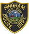Hingham Police Department Massachusetts Patch