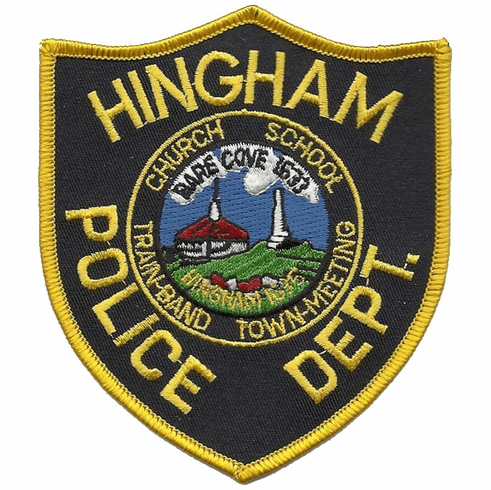 Hingham Police Department Massachusetts Patch