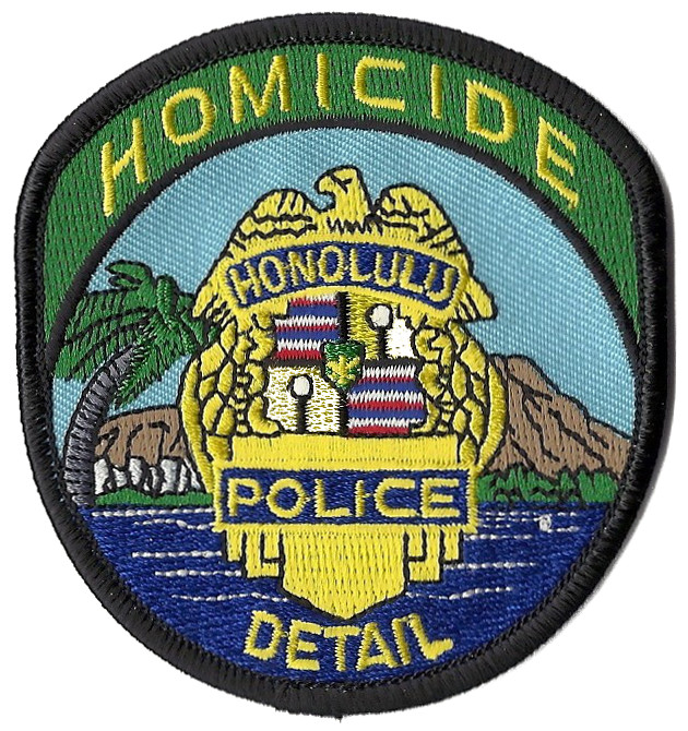 Honolulu Police Homicide Detail Hawaii Patch