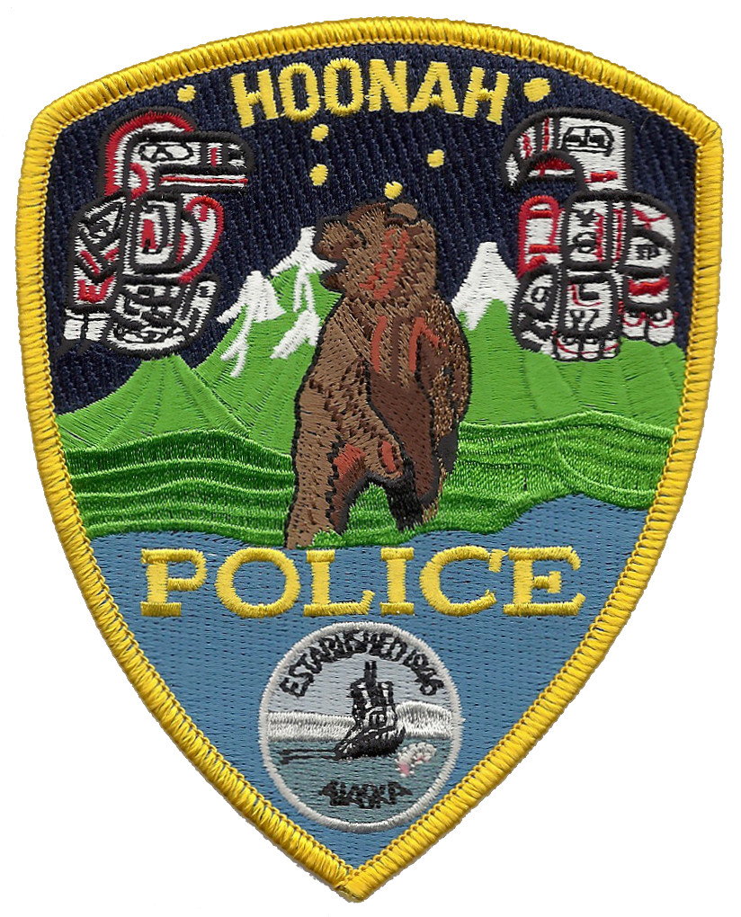 Hoonah Alaska Police Badge Hoonah Police" Greeting Card For Sale By