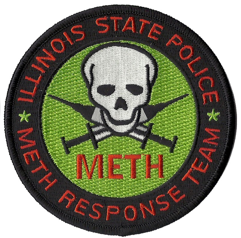 Illinois State Police Meth Response Team Patch