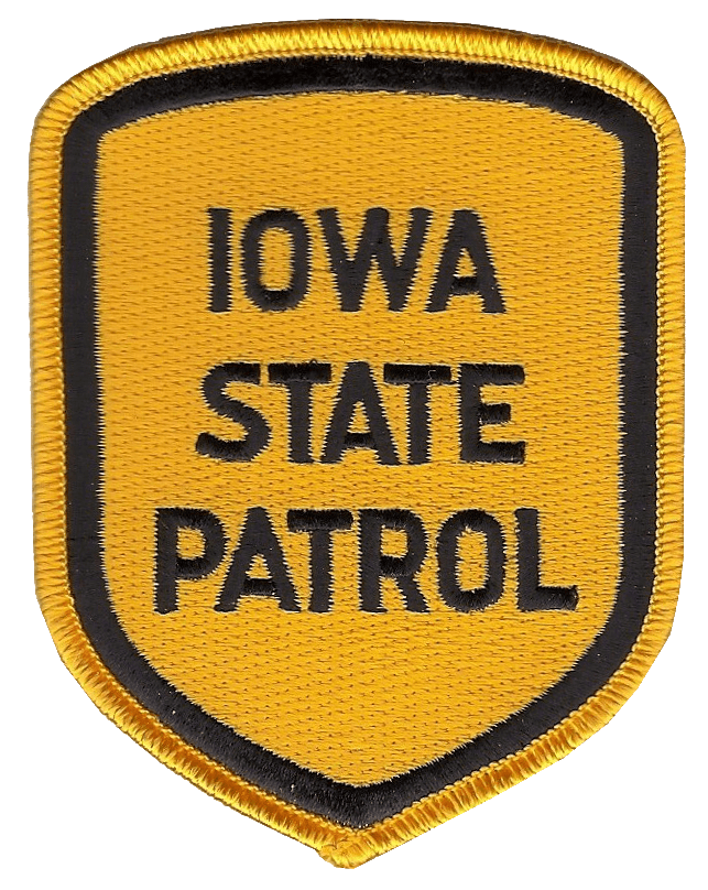 Iowa State Patrol Patch