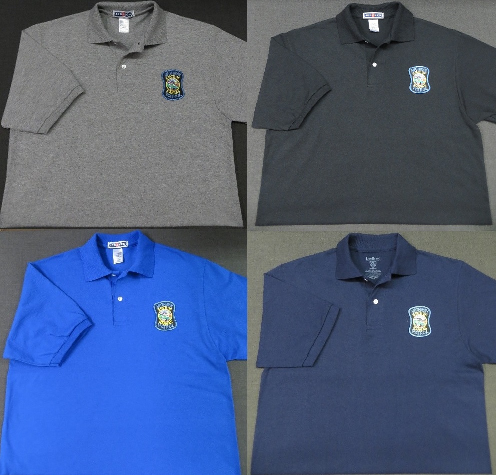 Kansas Highway Patrol Patch Polo Shirt