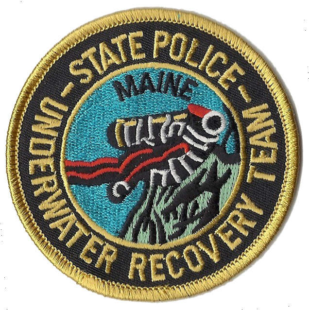 Maine State Police Underwater Recovery Team Patch