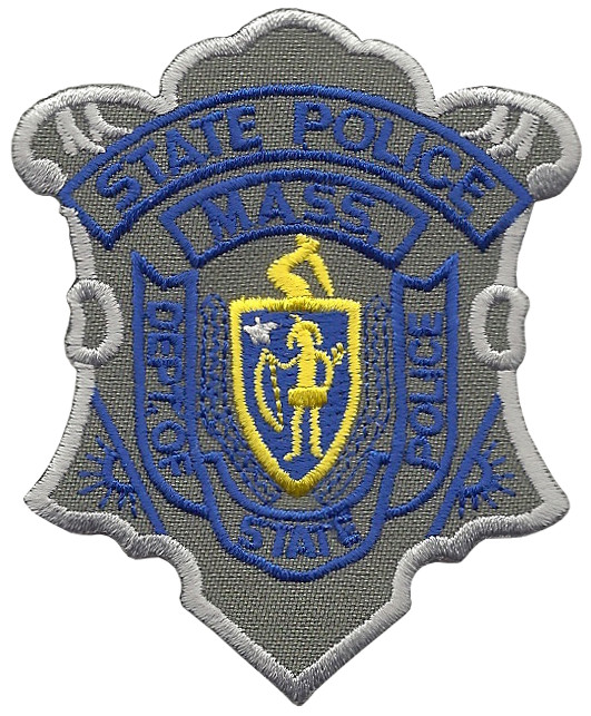 Massachusetts State Police Badge Patch