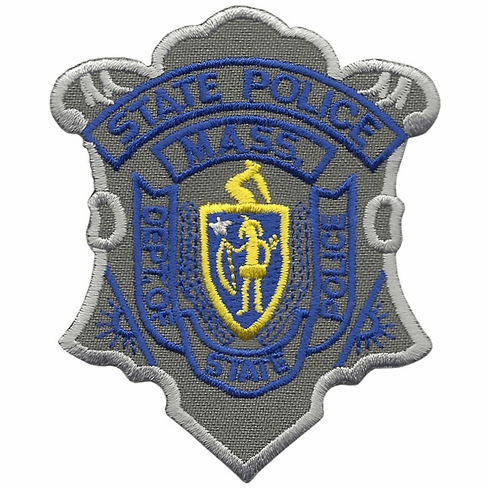 Massachusetts State Police Badge Patch