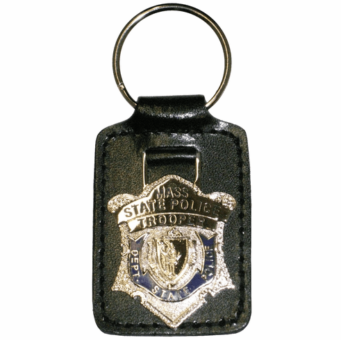 Massachusetts State Police Department Trooper Key Chain