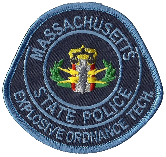 Massachusetts State Police Explosive Ordnance Tech Patch