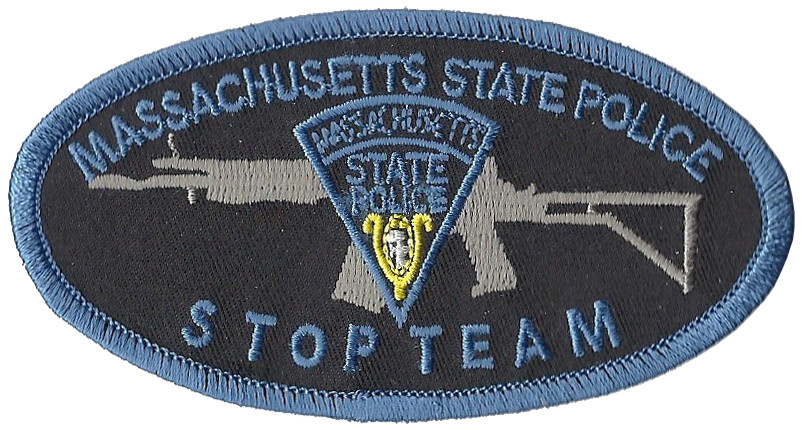 Massachusetts State Police Stop Team Patch