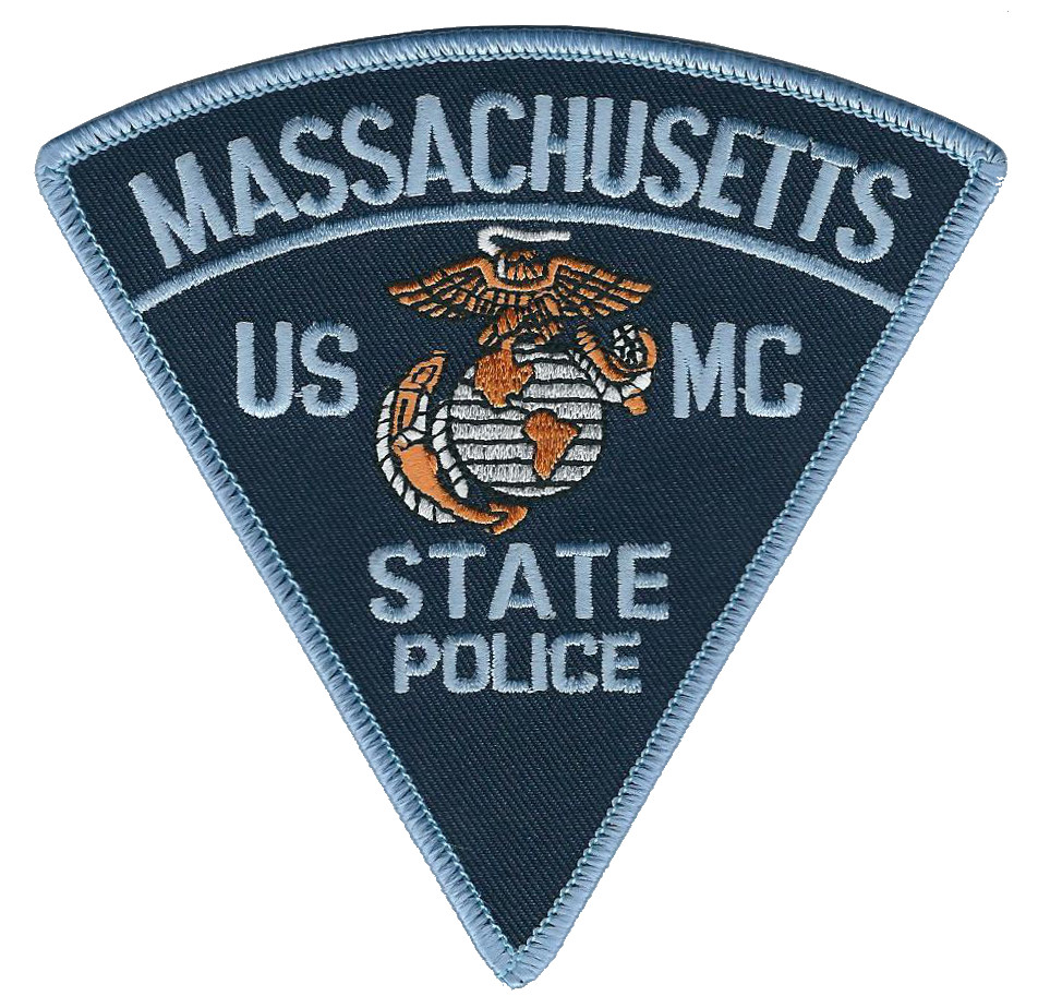 Massachusetts State Police USMC Patch