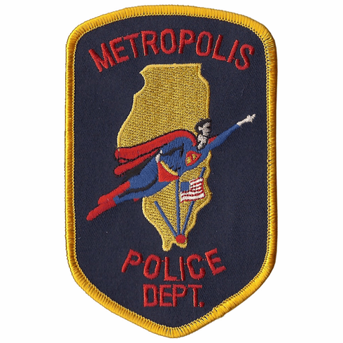 Metropolis Police Department Patch