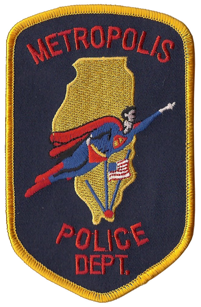 Metropolis Police Department Patch
