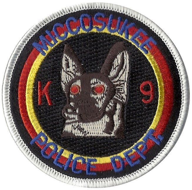 Miccosukee Police Department K9 Shepard Patch
