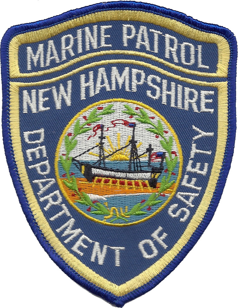 New Hampshire Department of Safety Marine Patrol Patch
