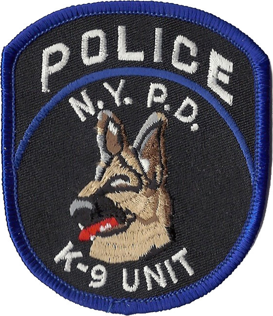 New York Police Department K9 Patch