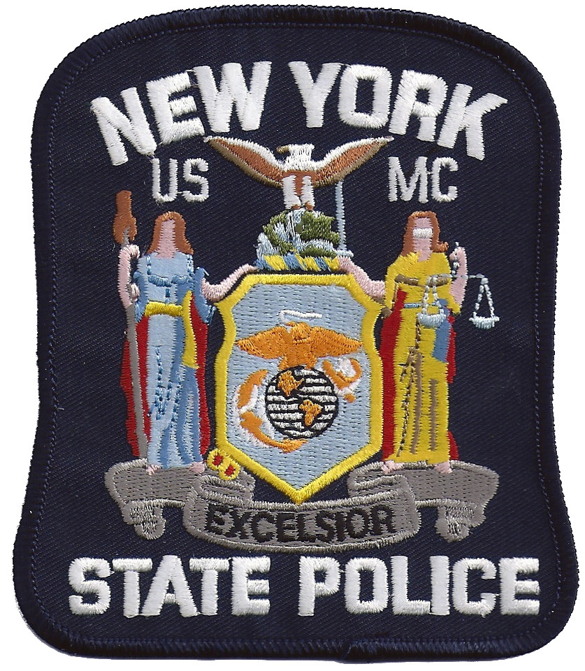 New York State Police **** USMC **** Patch