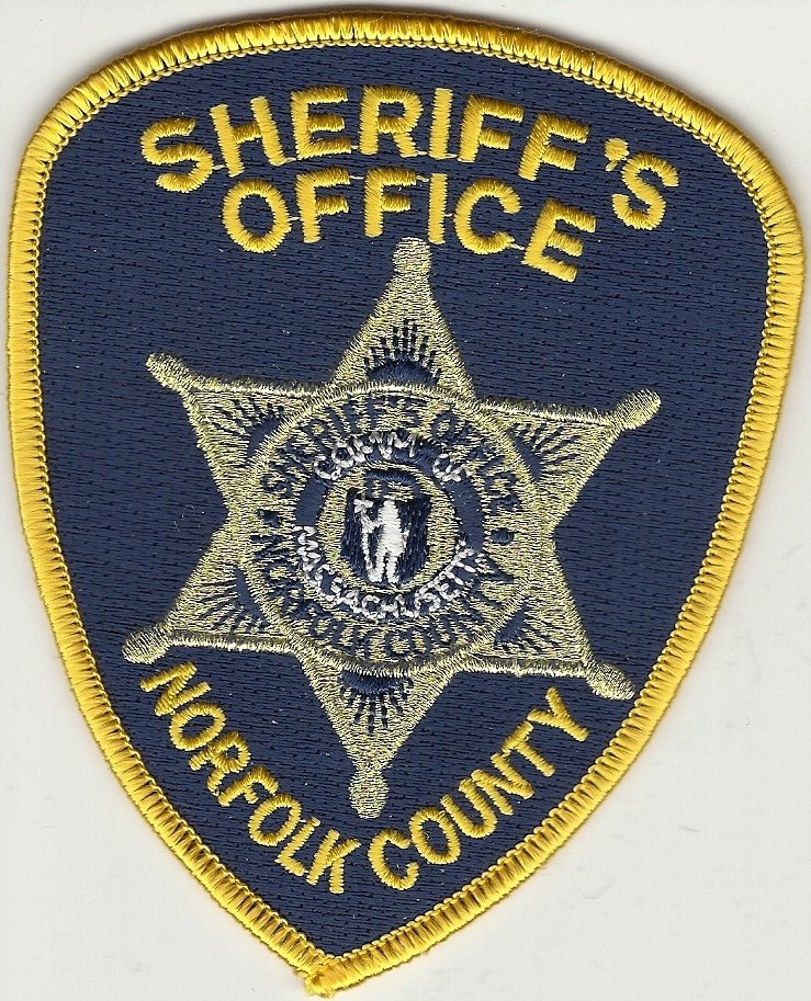 Norfolk County Sheriffs Office Massachusetts Patch