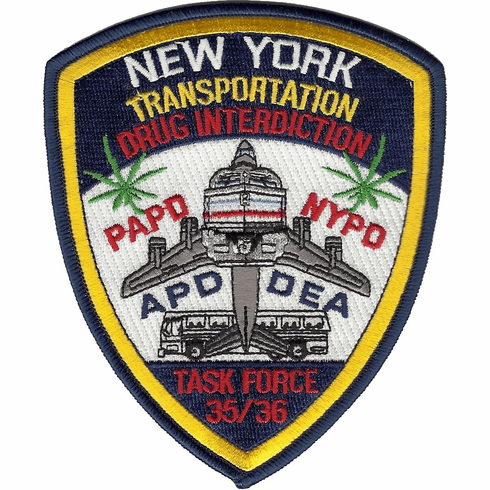 NY Transportation Drug Interdiction Task Force Patch