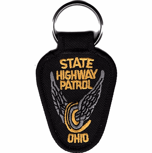Ohio Highway Patrol Patch Key Chain