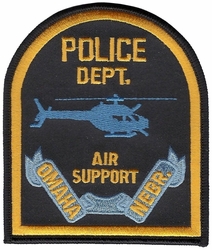 Omaha Police Department Air Support Nebraska Patch