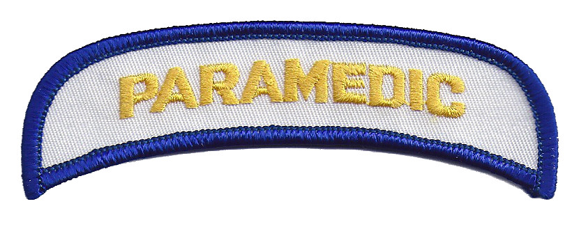 Paramedic Shoulder Patch