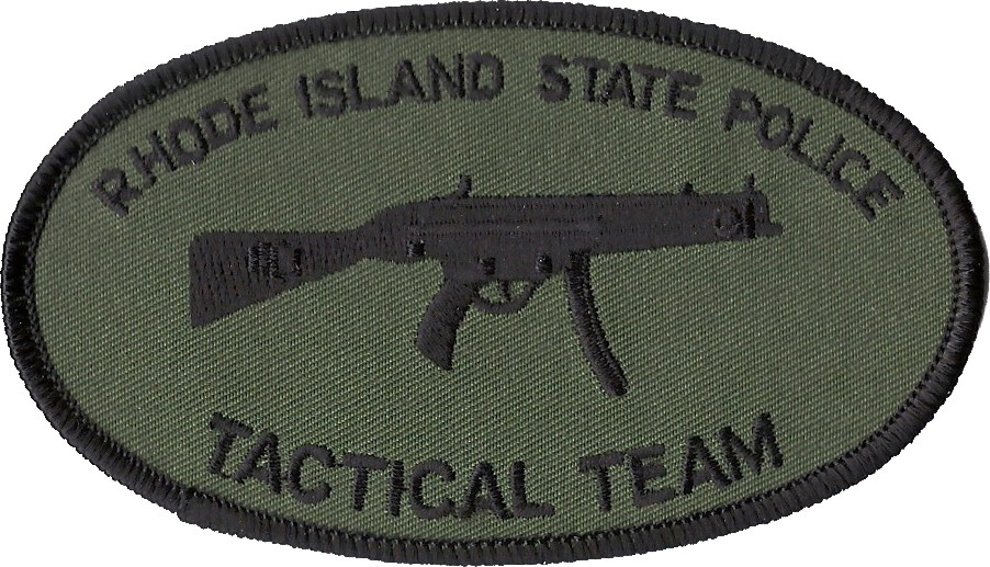 Rhode Island State Police Tactical Team Patch