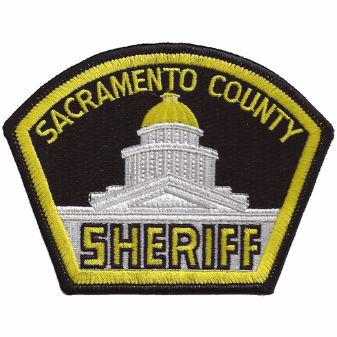 Sacramento County Sheriff California Patch