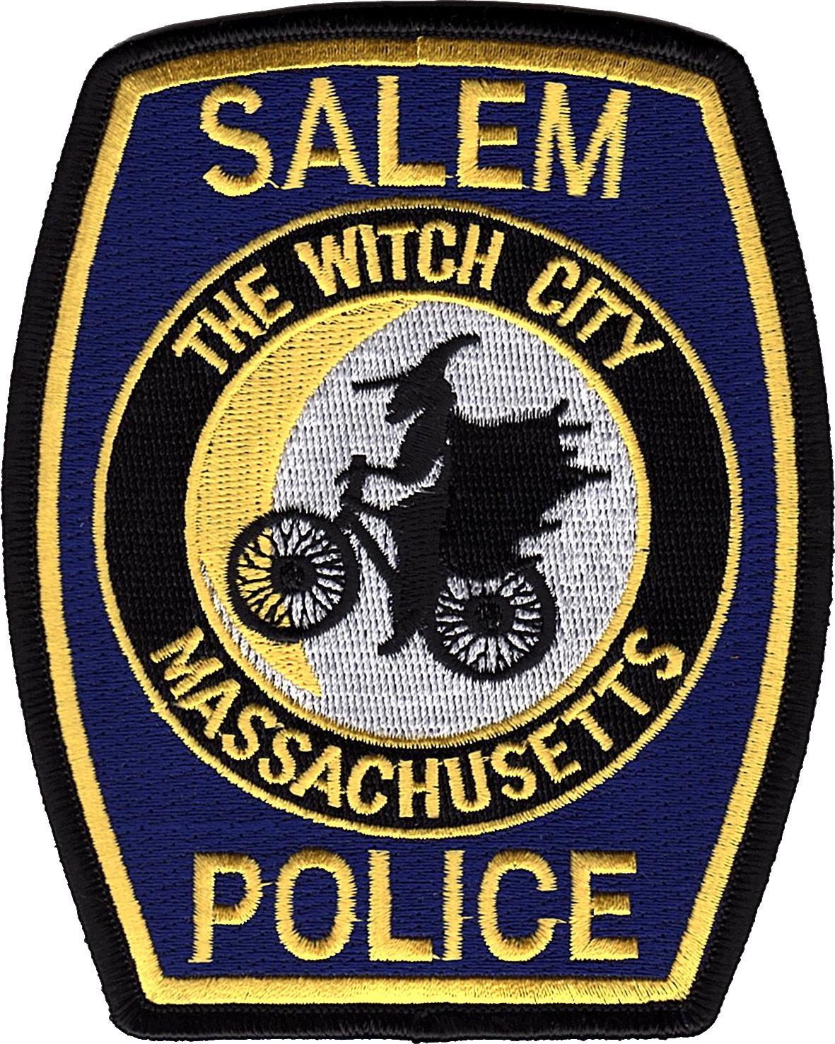 Salem Police Bike Unit Massachusetts Patch - New Design
