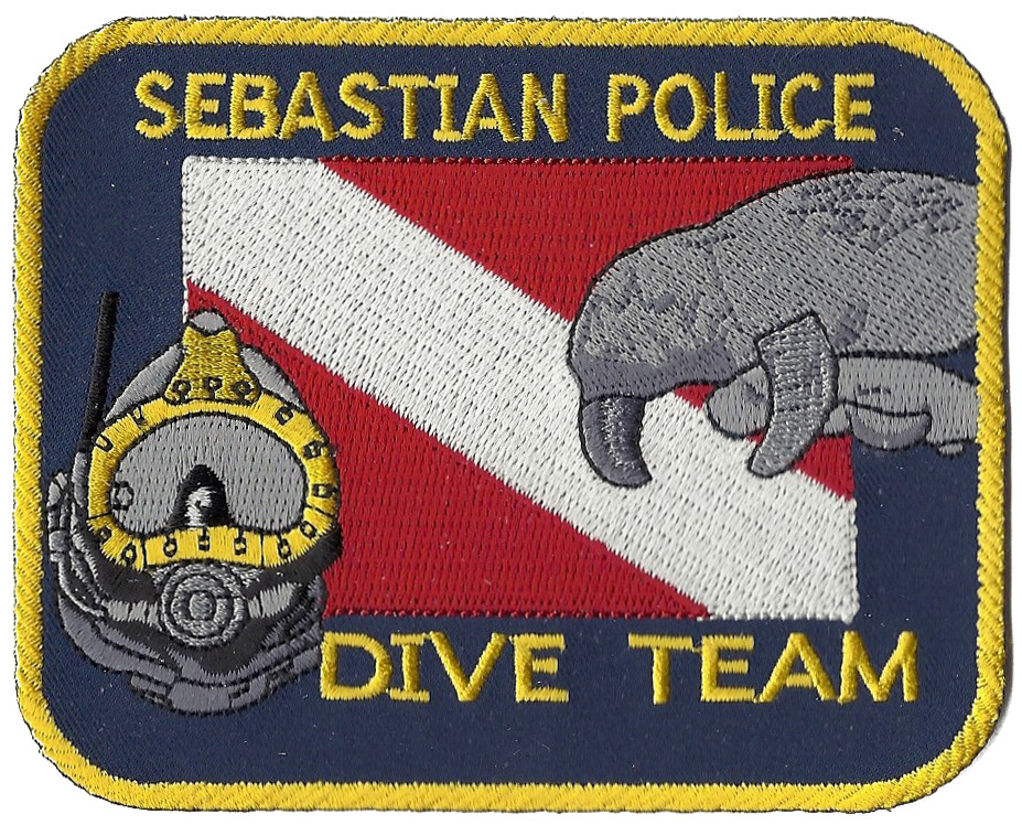 Sebastian Police Dive Team Florida Patch