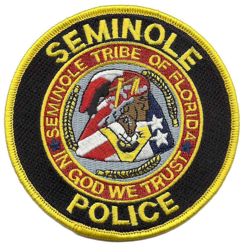 Seminole Tribal Police Florida Patch