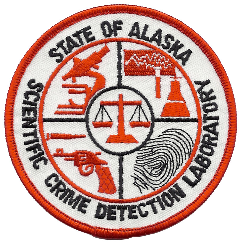 State Of Alaska Scientific Crime Detection Laboratory Patch