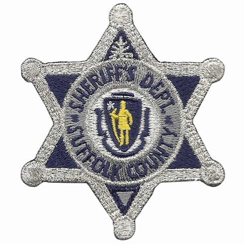 Suffolk County Sheriffs Department Massachusetts Badge Patch