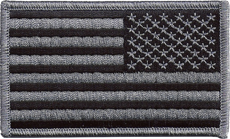 United States Flag Subdued Military Patch