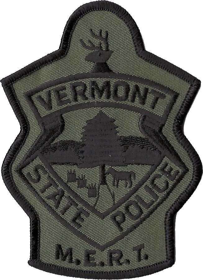 Vermont State Police M.E.R.T. Patch