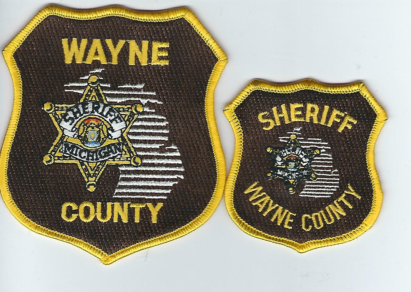 WAYNE COUNTY SHERIFF SHOULDER & HAT/SHIRT