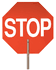 18" 3M Reflective Stop/Stop or Stop/Slow Sign - 3M Scotchlite ...