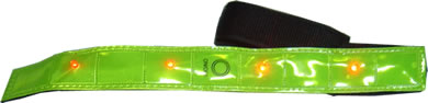 Reflective & LED Armband/Legband - LED Bike Lights