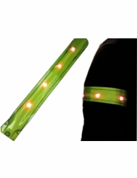 2-in-1! Reflective & LED Armband/ Legband - LED Bike Lights