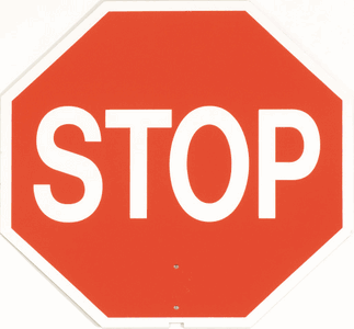 Slow And Stop Signs Reflective