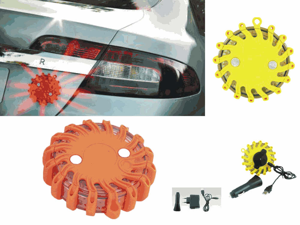 OUT OF STOCK 16 LED Road Flare &/or Car Roadside Emergency Safety Light ...