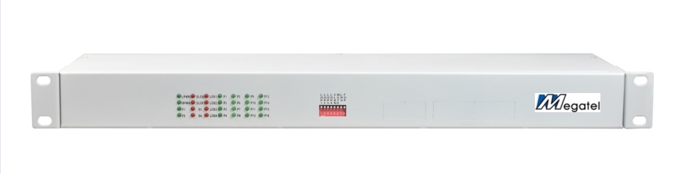 FMUX08-AD-E&M, 8 Channel 2/4-Wire Voice Fiber Multiplexer
