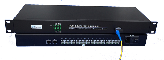 MC-FXO-16 and MC-FXS-16, 16 Channel POTS Over Fiber Converter + one ...