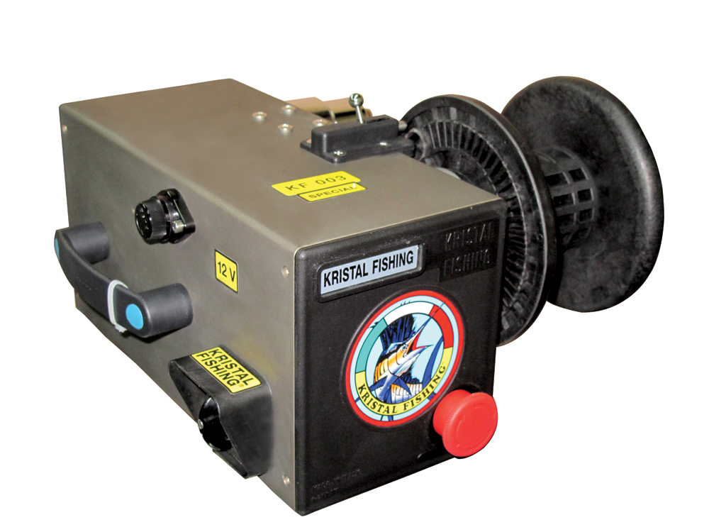 Kristal Fishing XL003 Electric Fishing Reel with Rod & Mount