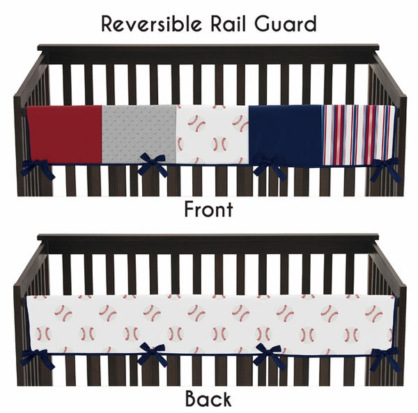 Baseball Patch Collection Long Rail Guard Cover