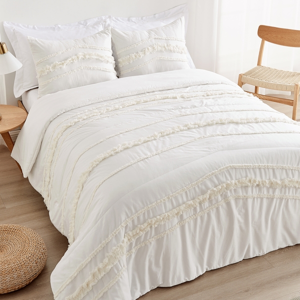 Boho Fringe Collection Full/Queen Bedding