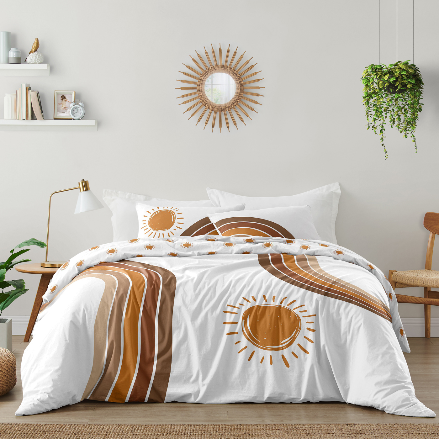 Boho bedroom set queen store