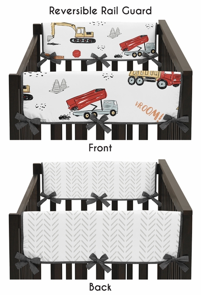 Construction Truck Collection Side Rail Guard Covers - Set of 2